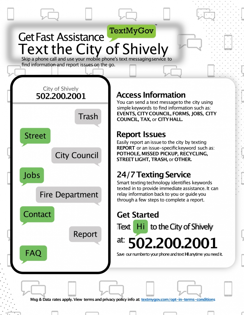 TextMyGov - City Of Shively